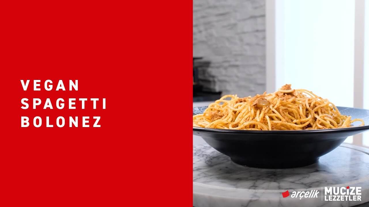Vegan Spagetti Bolonez Tarifi | Mucize Lezzetler